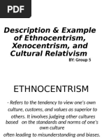 Ethnocentrism and Xenocentrism | PDF