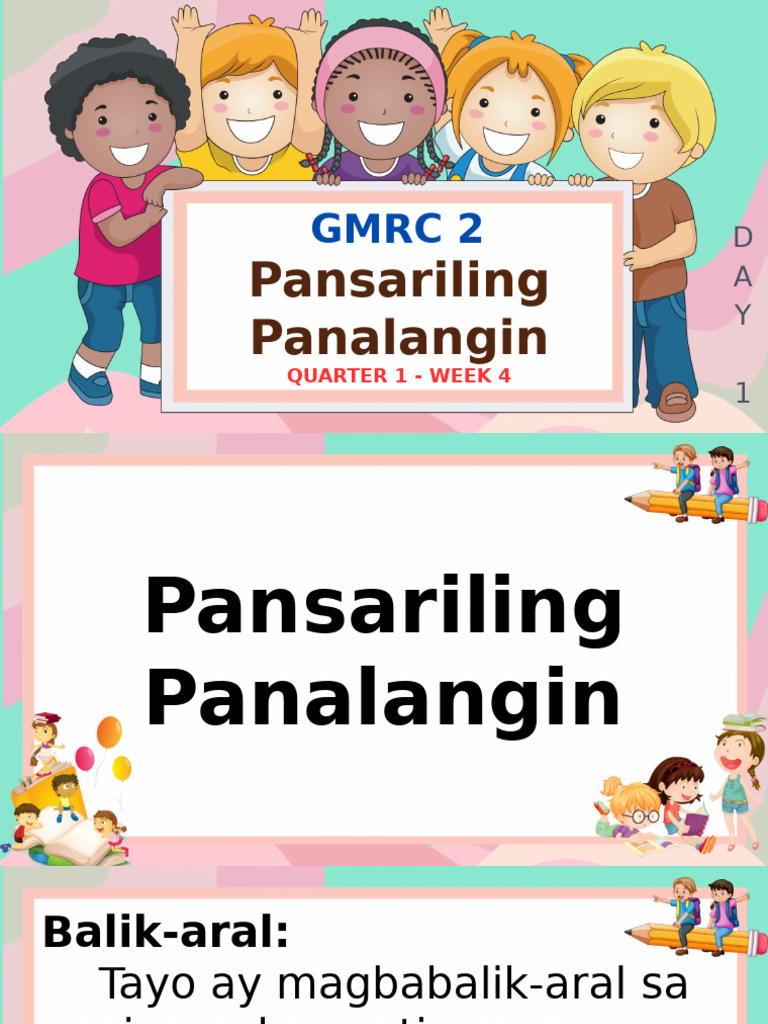 GMRC-2 Q1 Week-4 | PDF