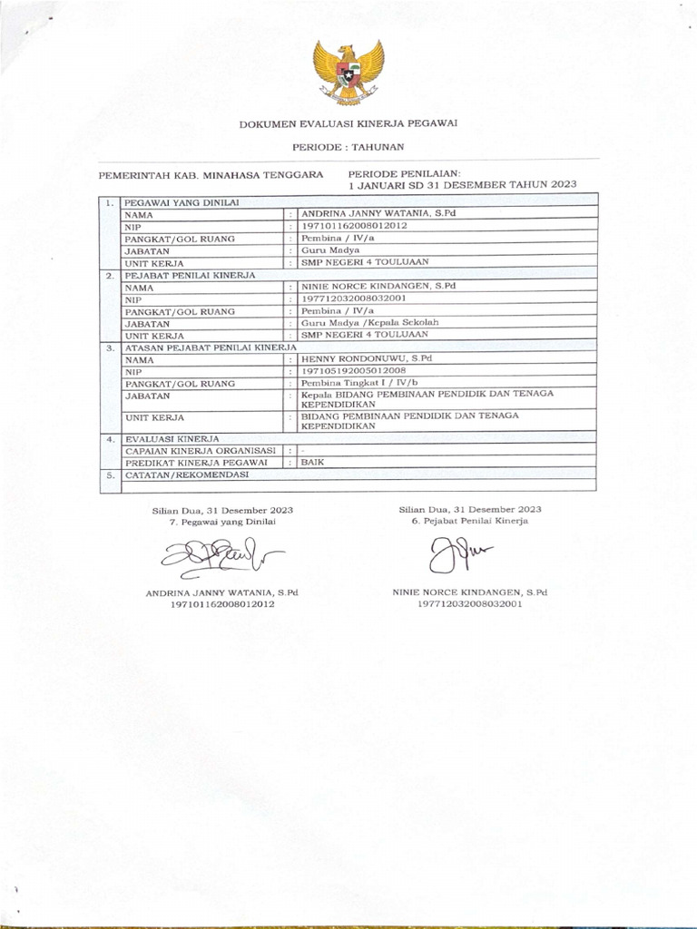 Hasil Penilaian Kinerja_compressed | PDF