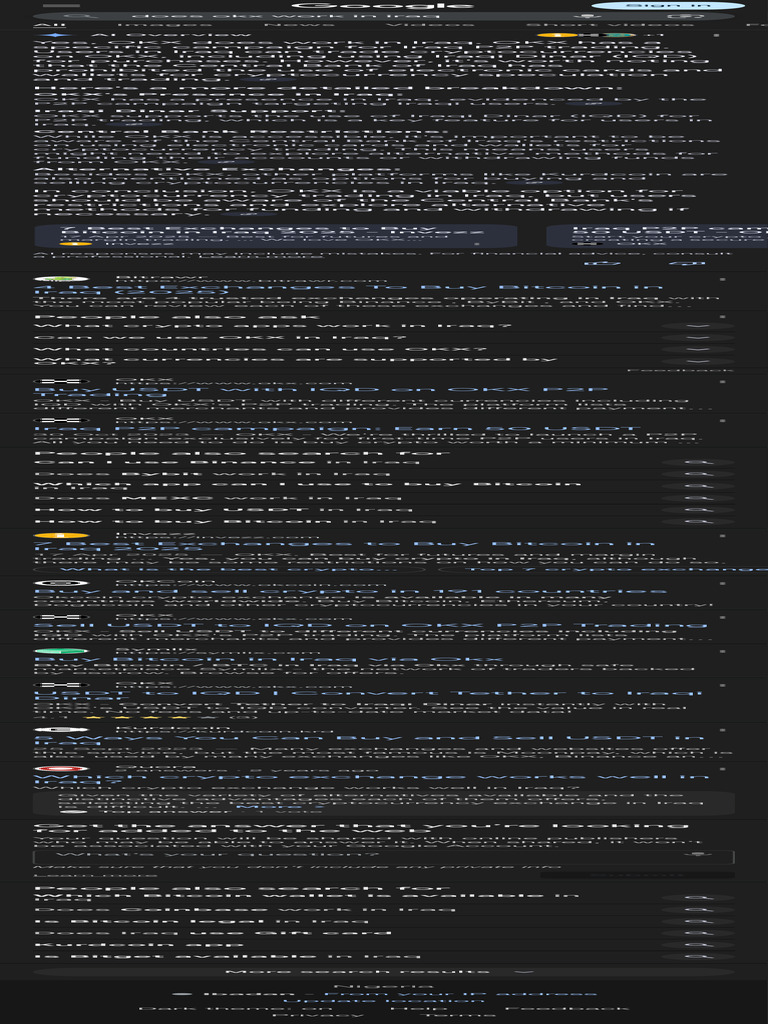 Does Okx Work in Iraq - Google Search | PDF | Cryptocurrency | Bitcoin