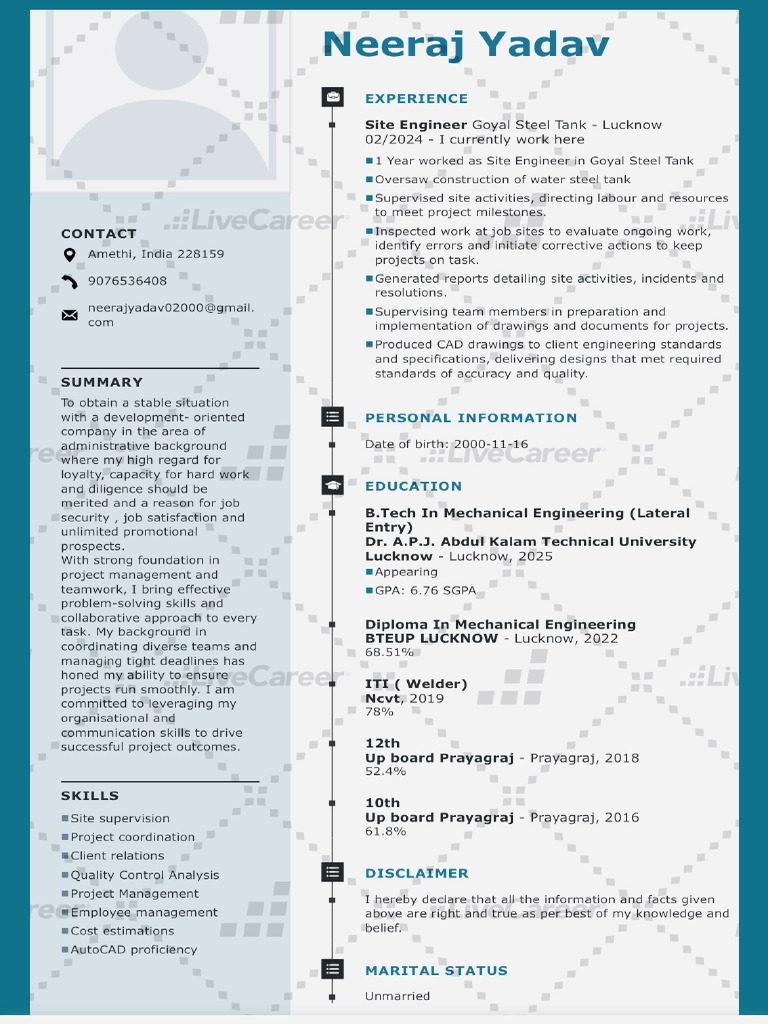 Neeraj Updated Resume | PDF