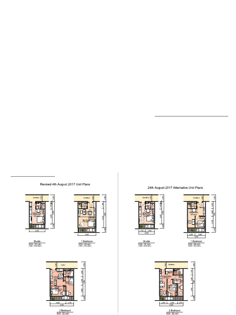 Jababeka Residential Towers Unit Plans | PDF | Floors | Real Estate