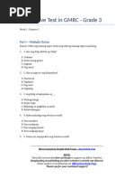 GMRC Worksheet | PDF