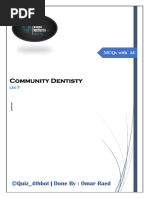 CPITN Index Overview and Procedure Guide | PDF | Periodontology | Dentistry