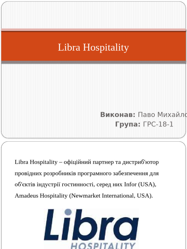 Libra Hospitality | PDF