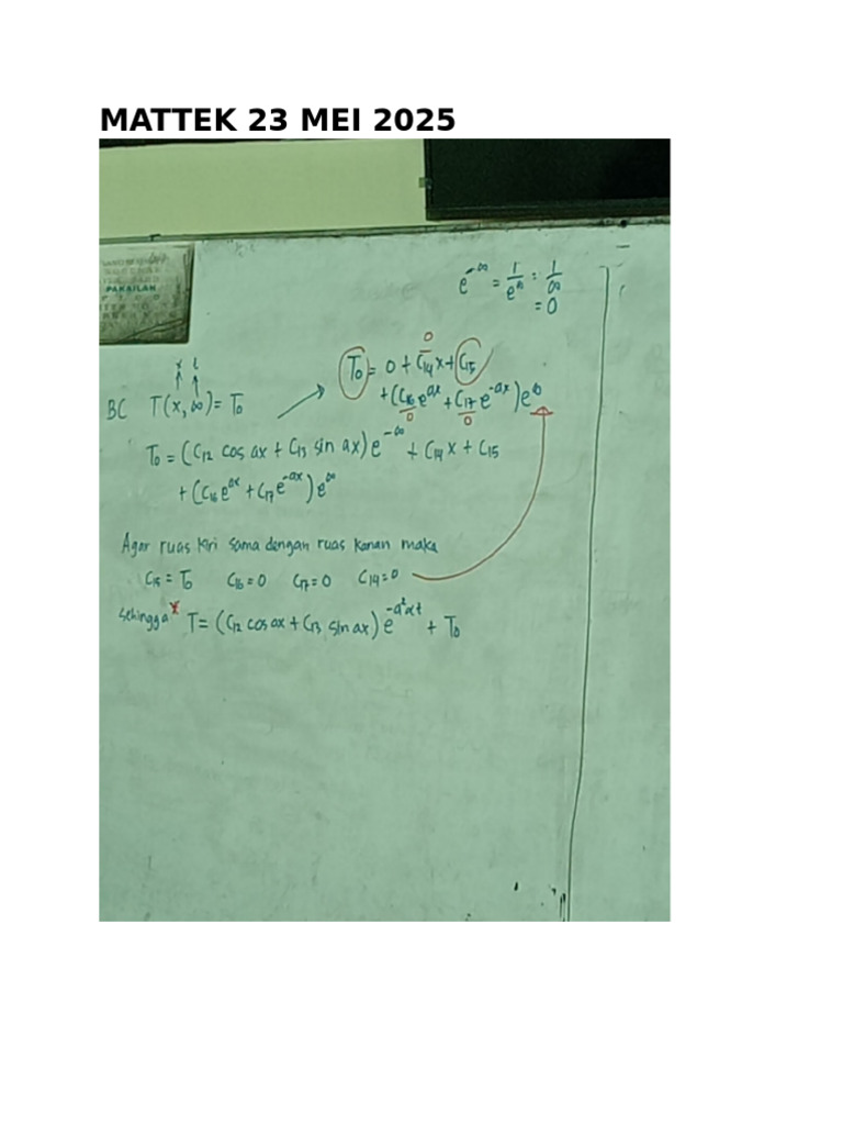 Mattek 23 Mei 2025 | PDF