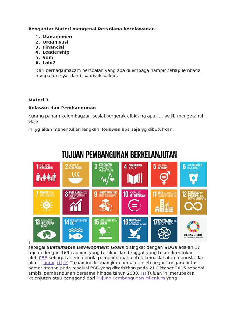 SDGS | PDF