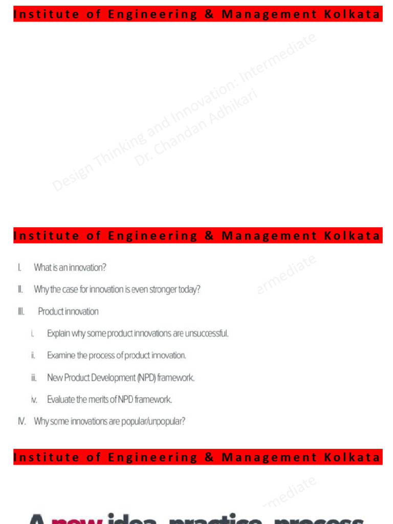 IVC181B Module-1 Notes | PDF | Invention | Engineering