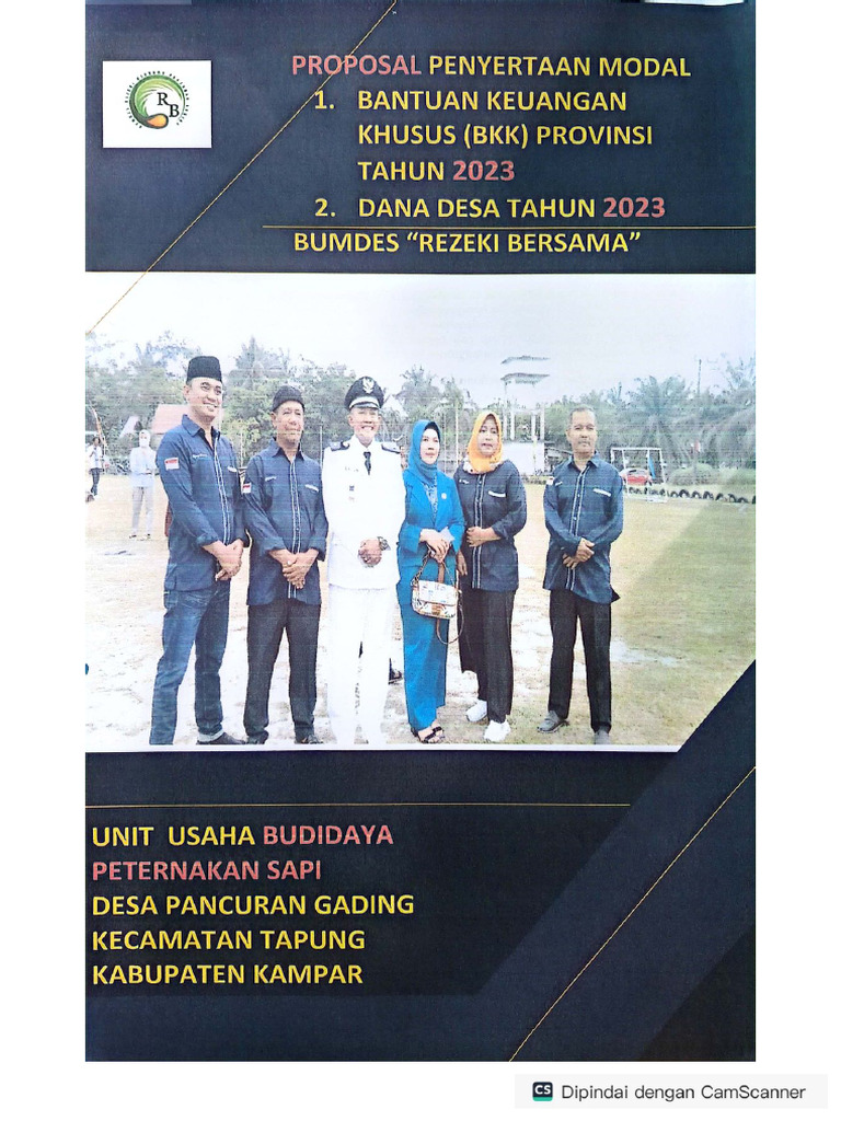 Proposal DD & BKK Tahun 2023 | PDF