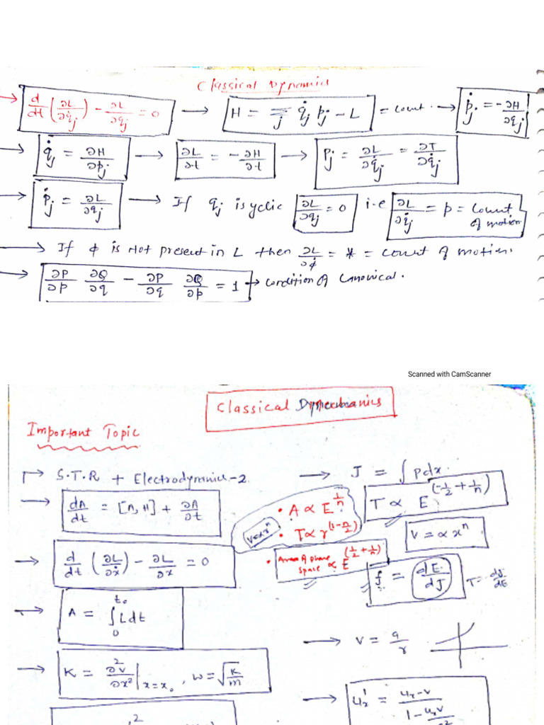 Classical Dynamics | PDF