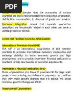 Lesson 4 - Contemporary World | PDF | Globalization | World Bank