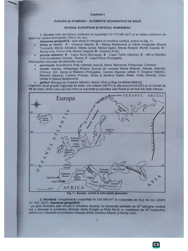 Programa Bac Geografie | PDF