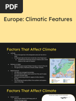 Physical Features of Europe | PDF | Europe | Mediterranean Sea