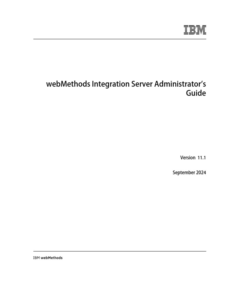 webMethods Integration Server Admin Guide | PDF | Transport Layer ...