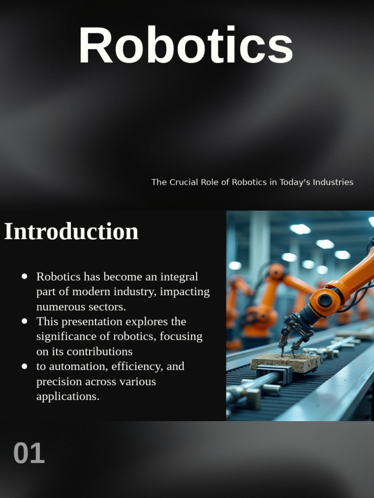 The Significance of Robotics Today | PDF | Robotics | Automation