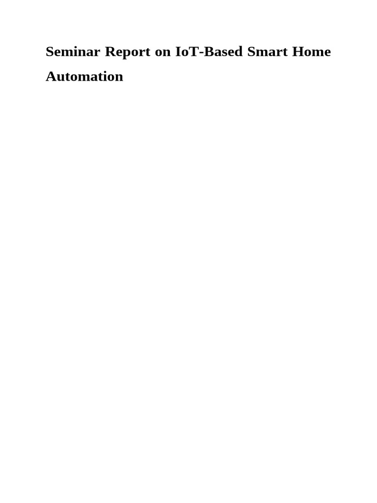 111-112 IoT-Based Smart Home Automation | PDF | Internet Of Things ...