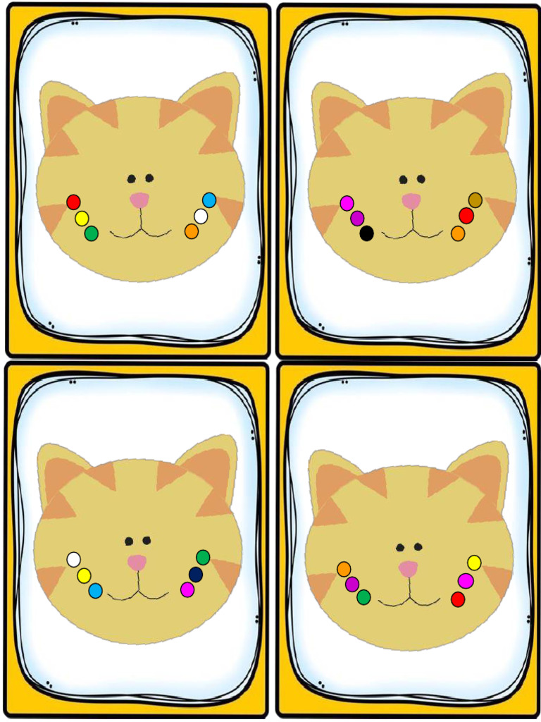 Match Colors Gatos | PDF