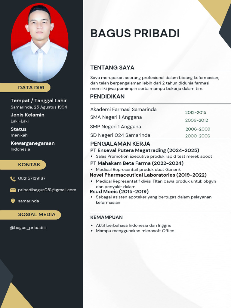CV Bagus 2025 | PDF