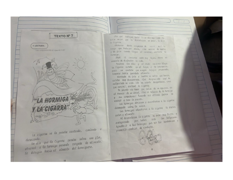 La Hormiga y La Sigarra | PDF