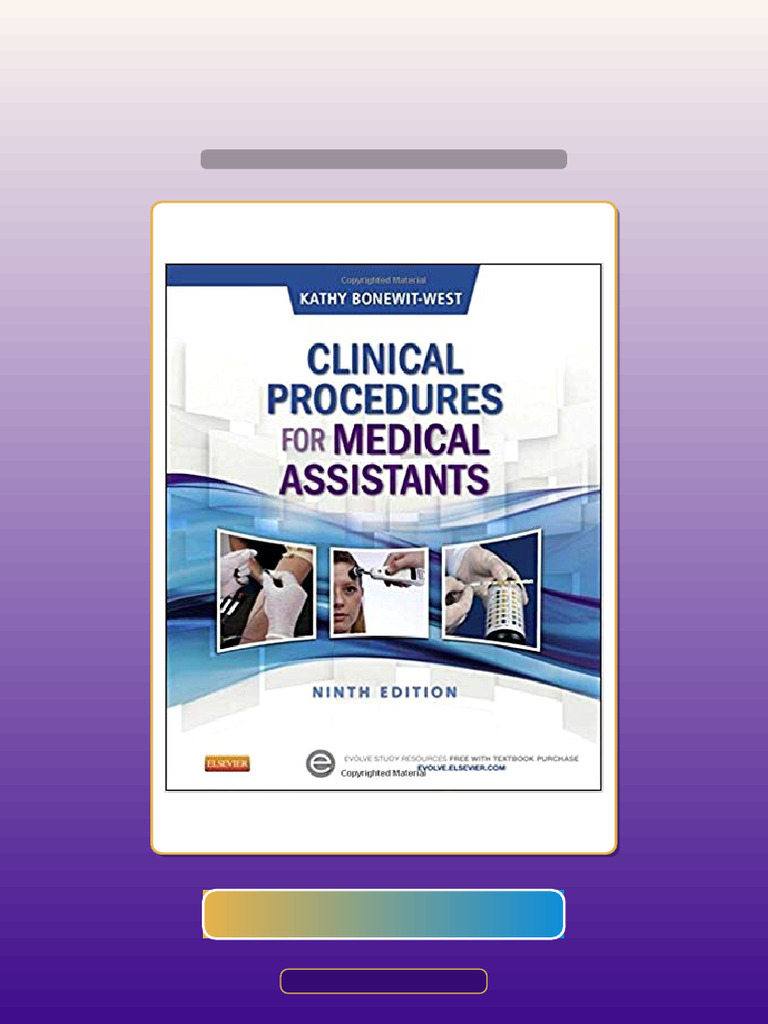 Real Test Bank Clinical Procedures For Medical Assistants 9th Edition ...
