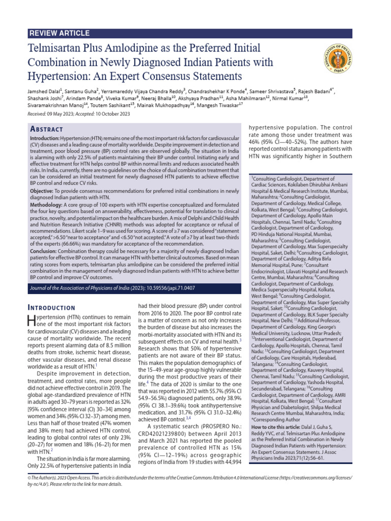 Hypertension Guidelines | PDF | Hypertension | Cardiology