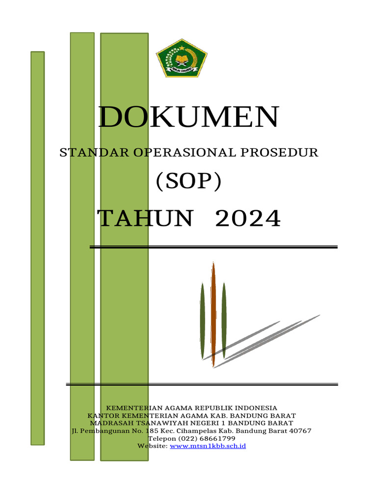 Sop Kegiatan Utama Fix 3 Compressed | PDF