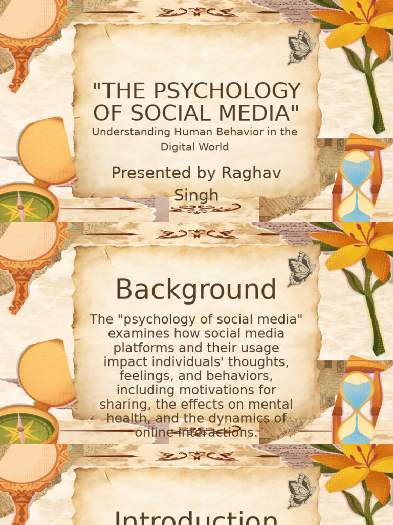 Psychology of Social Media Impact | PDF