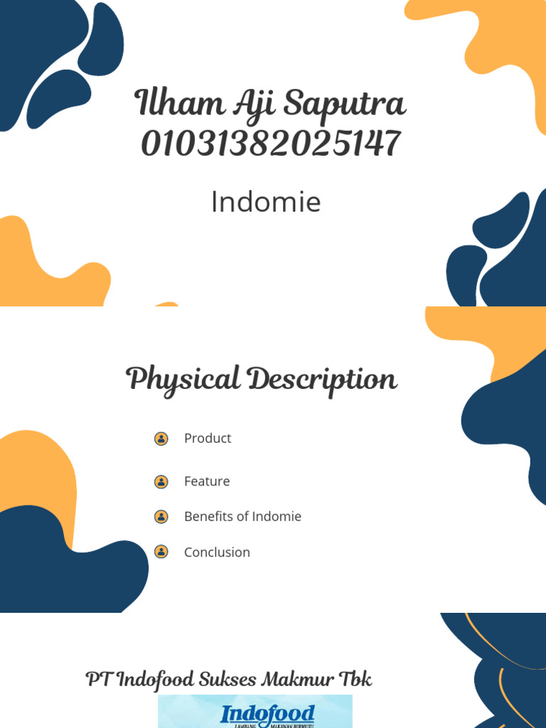 Tugas PPT - Ilham Aji Saputra | PDF | Foods | Nutrition