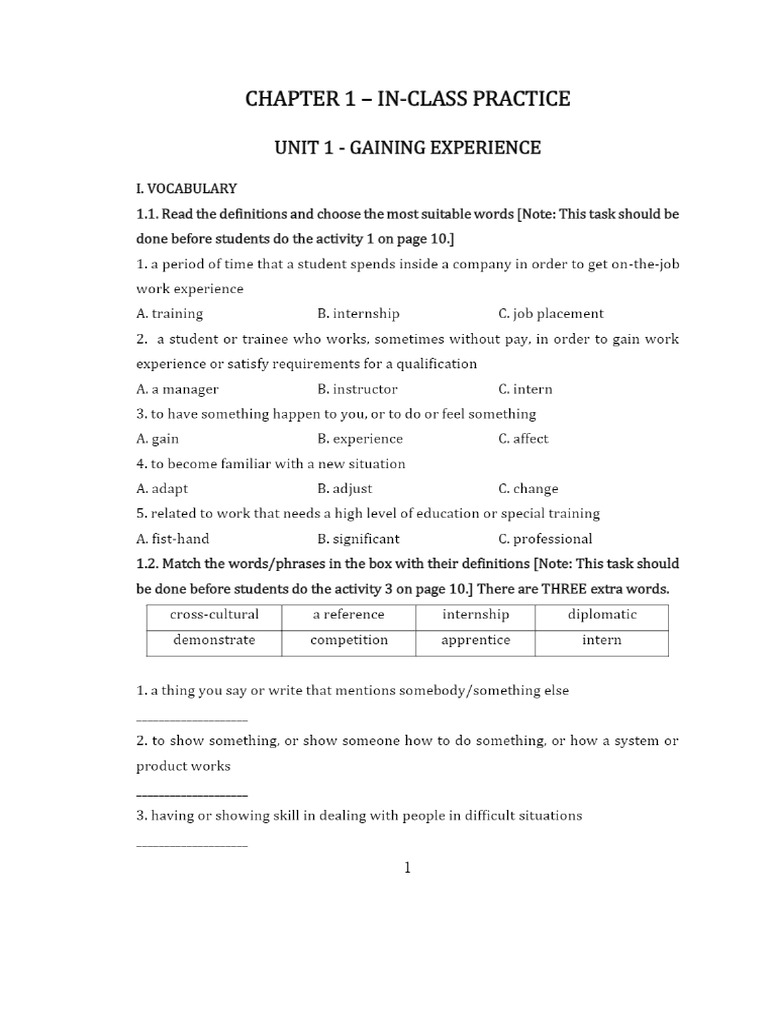 Unit 1 | PDF