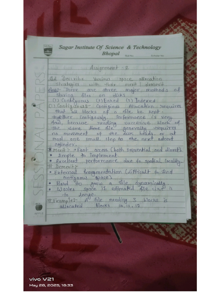 Assignment 2 OS | PDF