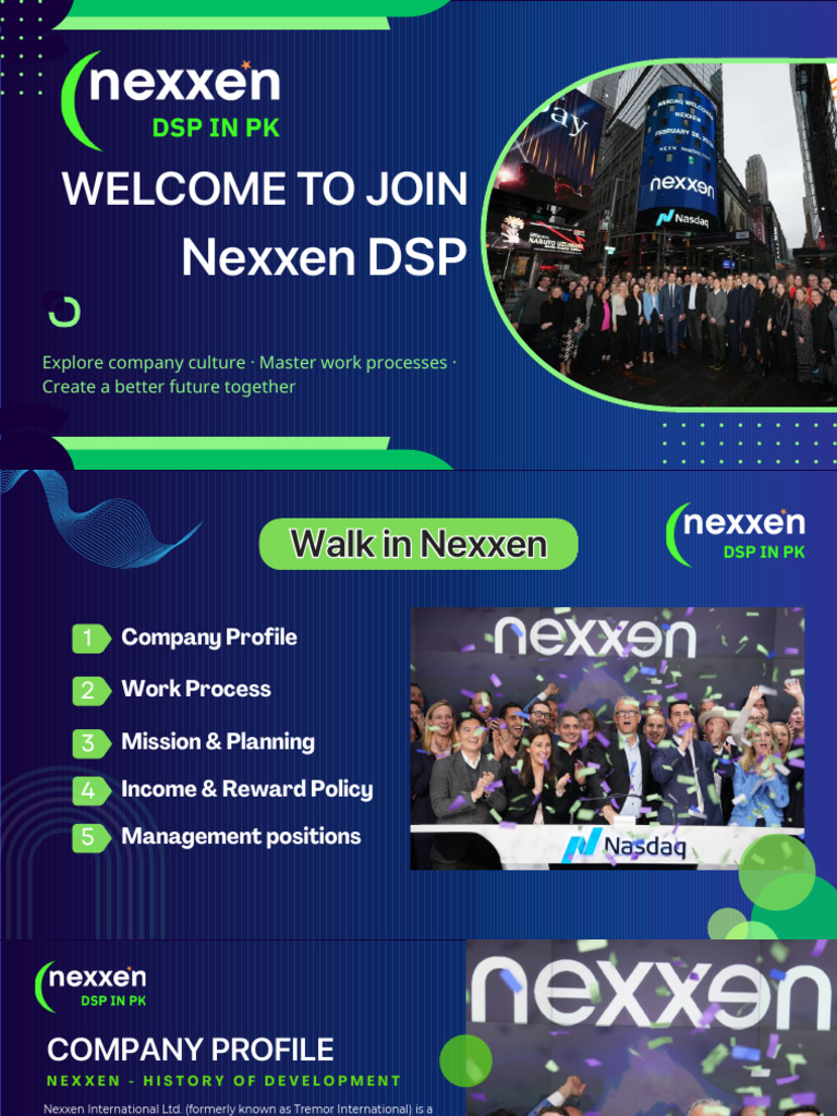 Nexxen DSP Introduction Manual PDF | PDF | Employment | Mobile App