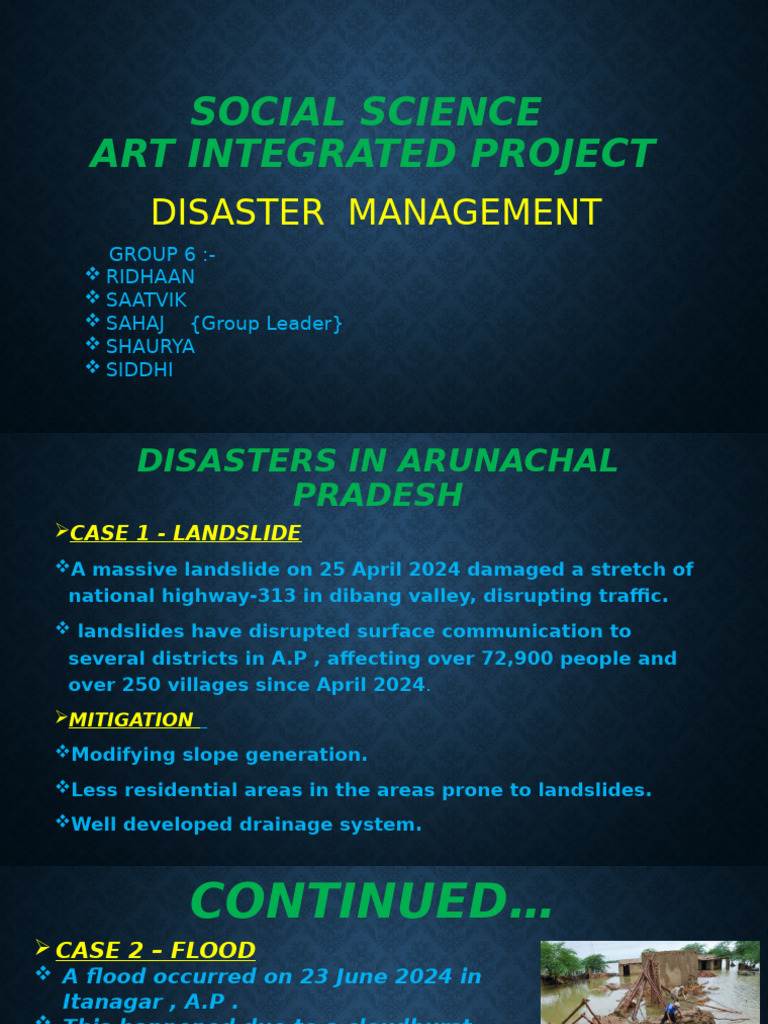 Art Integrated Activity (SST) by Group 6 | PDF