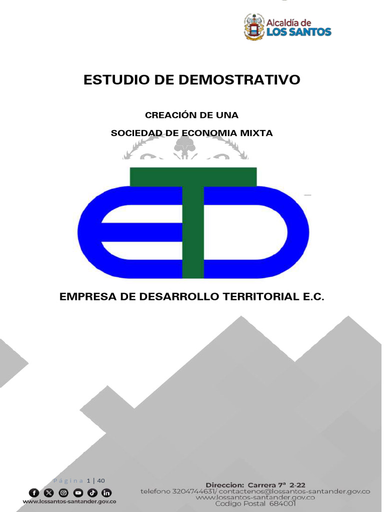 Estudio Demostrativo Edt | PDF | Business | Inversiones