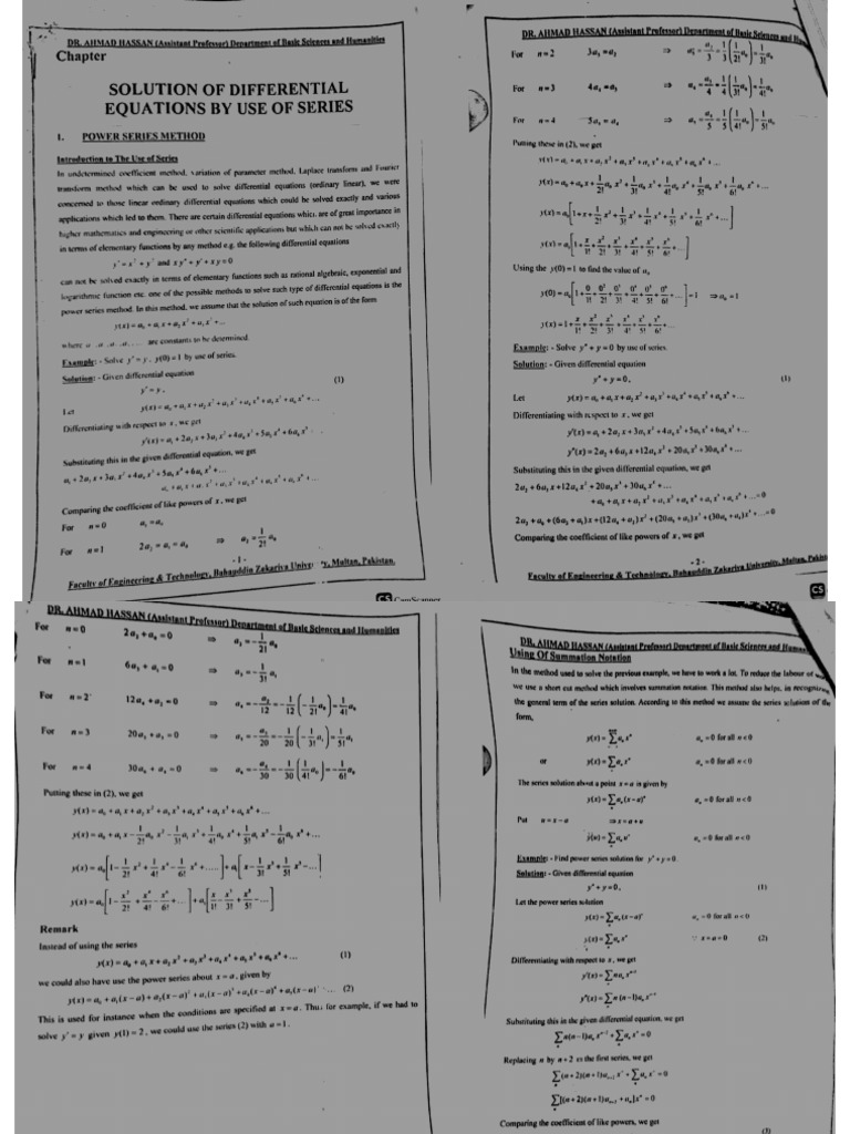Differential Equations | PDF