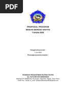 Template Dokumen Proposal SPPG Program MBG | PDF