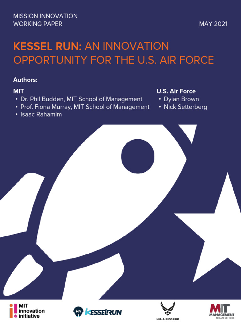 Kessel Run: Innovating USAF Software Solutions | PDF | Innovation ...