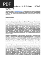 Residuary Powers in Indian Legislation | PDF | Constitution | Official ...