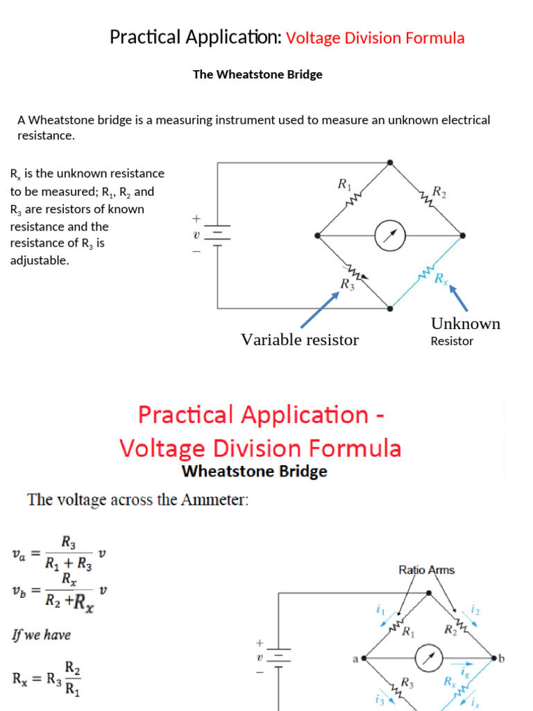 Practical Bridge Circuit | PDF
