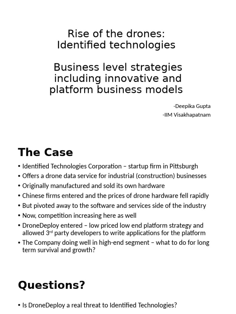 S2 PPT - Generic Strategies Innov Platforms | PDF | Strategic Management | Competitive Advantage
