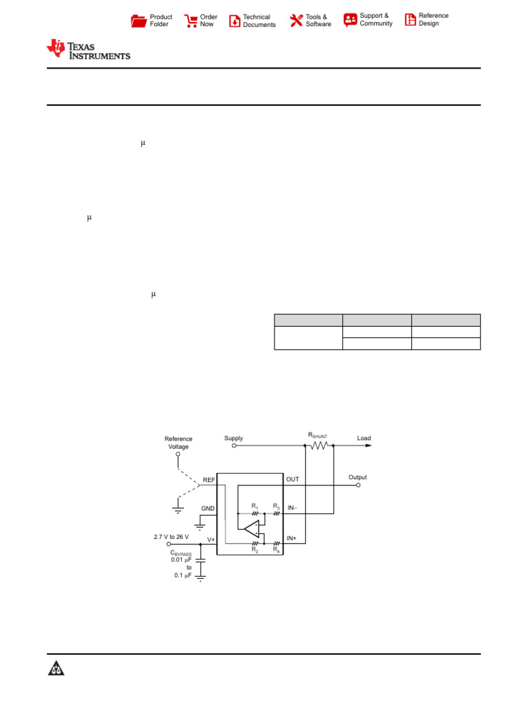 Ti-Ina199b1dckr C398920 | PDF | Electrostatic Discharge | Power Supply