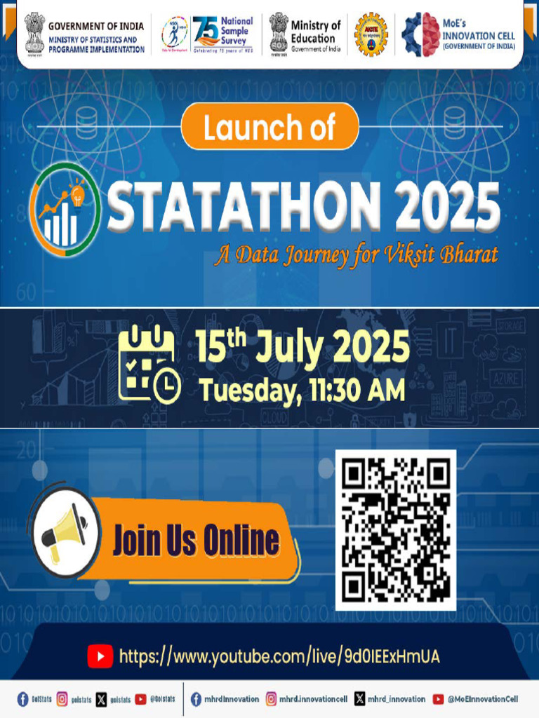 Launch of Statathon 2025 | PDF