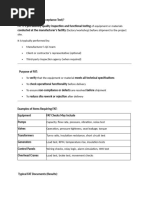ITP Hold, Witness, Review, Surveillance Points | PDF