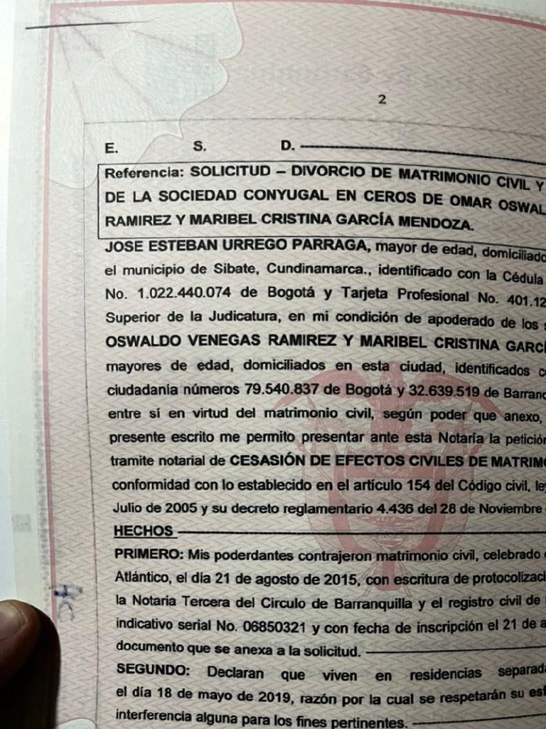 Divorcio Documento | PDF