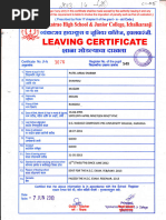 CBSE Class 10 Marksheet Sample 2024 | PDF