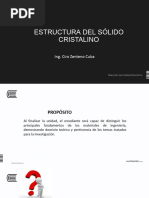 Tema 2. Estructuras Cristalinas y Amorfas | PDF | Sólido amorfo | Sólido