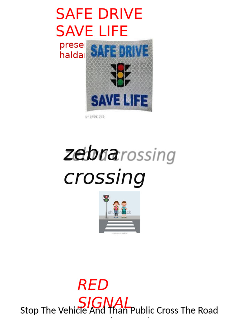 Safe Drive, Save Life Guidelines | PDF