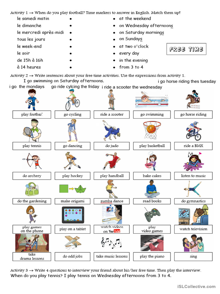 Free Time | PDF