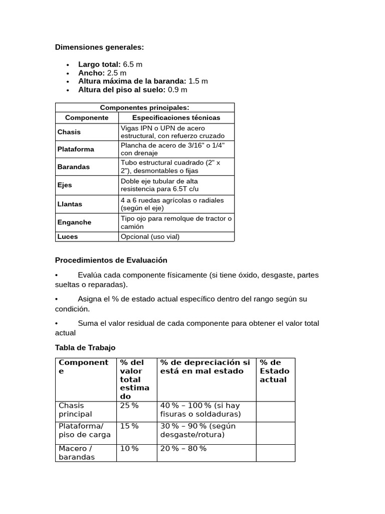 Chata Modelo Victor | PDF | Eje | Acero