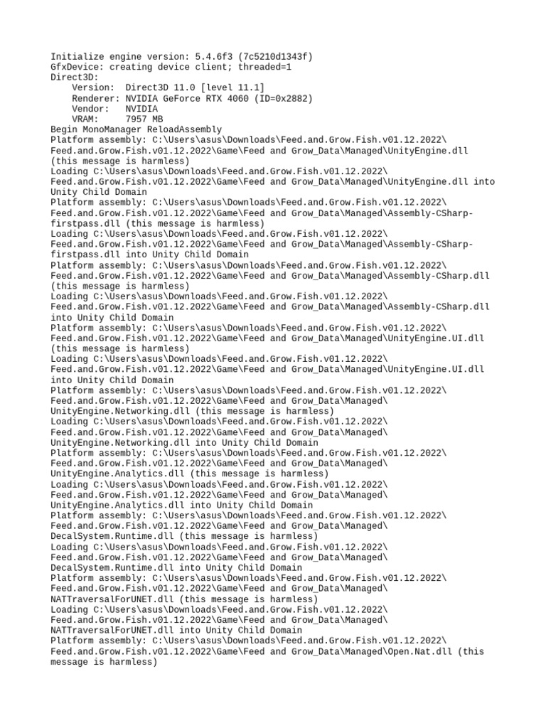 Output Log | PDF | Computing | Software