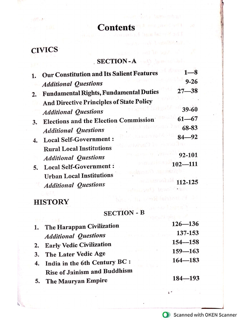 Civics Important | PDF